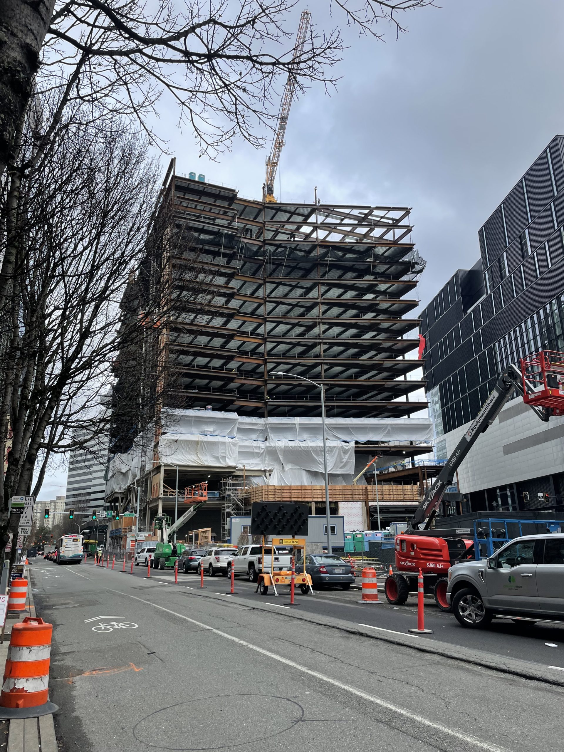 WA Convention Center Tower - The Erection Company